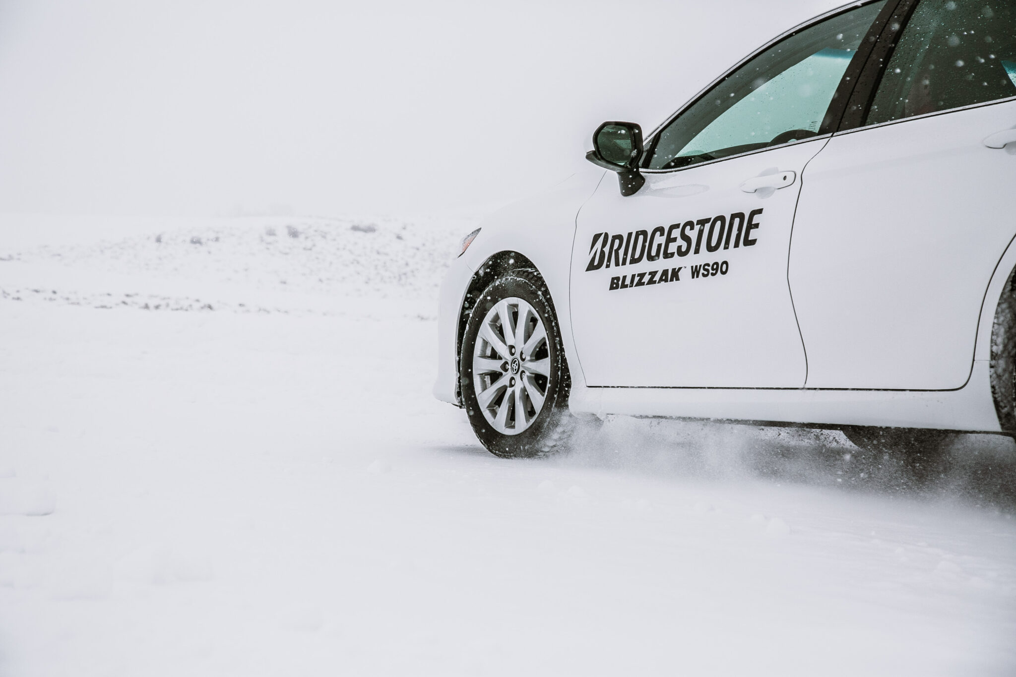 Bridgestone let me test the new Blizzak WS90 snow tires and hello ...