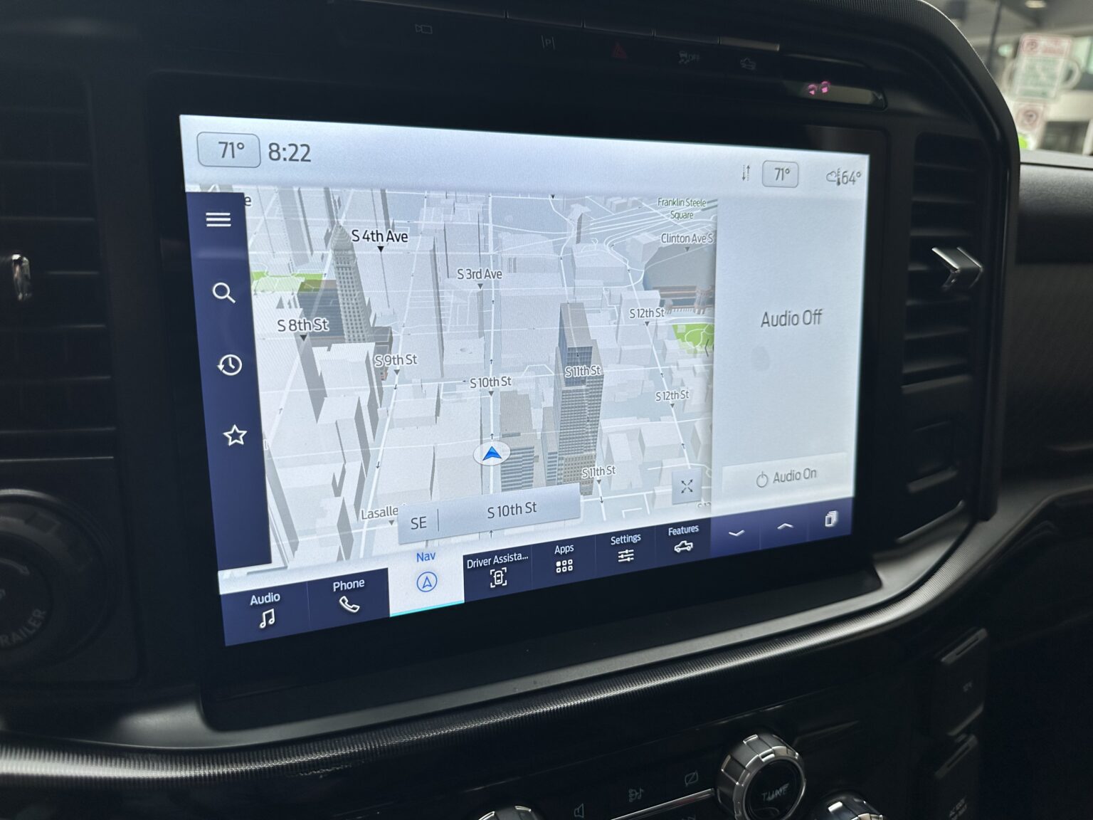 The 2023 Ford F-150 Raptor R has a wonderfully precise GPS nav view ...